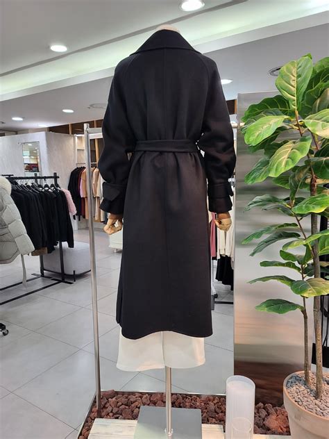 더블 모혼방 핸드메이드 롱코트 Gmdbct990f