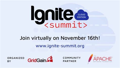 ignitesummit developers architects apache apache ignite