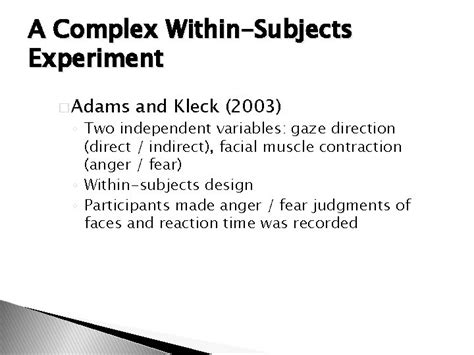 True Experiments Multifactorial Designs Factorial Designs Also Called