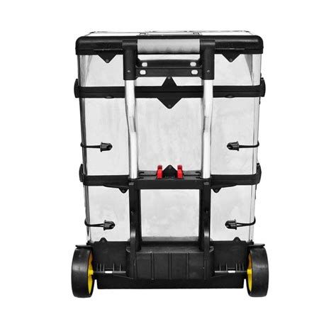 3 Part Rolling Tool Box With 2 Wheels