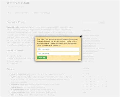 20 Premium Free WordPress Popup Plugins PIXINVENT