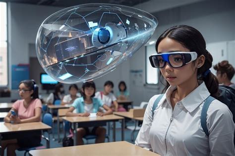 Premium Ai Image The Integration Of Augmented Reality In The
