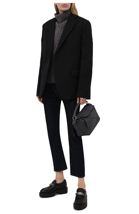 Женские черные кожаные лоферы Miu Miu — купить в интернет магазине ЦУМ арт 5d648d 3arw