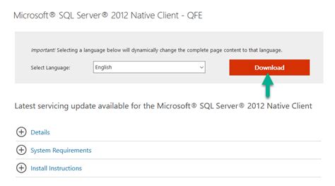 Installation Of Microsoft Sql Server Native Client Failed Because A