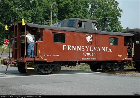 Railpicturesnet Photo Prr 478044 Pennsylvania Railroad Caboose At