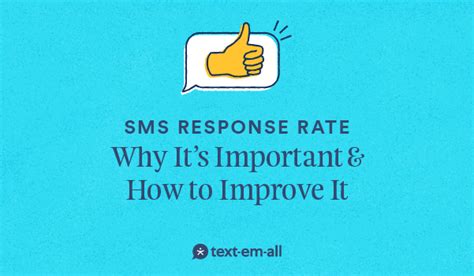 Sms Response Rate Why Its Important And How To Improve It