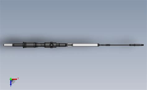 德拉古诺夫狙击步枪 Solidworks 2015 模型图纸下载 懒石网