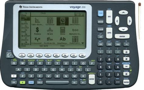Texas Instruments Voyage 200 A Collection Of Programmable And Non Programmable Calculators