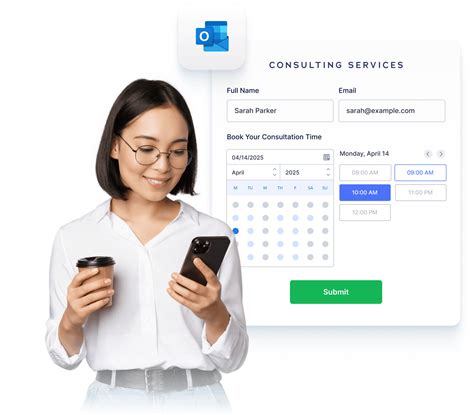 appointment scheduling software for microsoft outlook calendar jotform