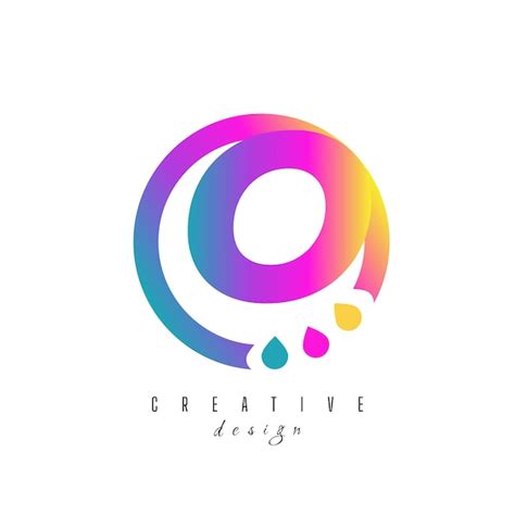 Premium Vector Circle Initial Letter O Logo Design