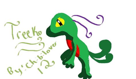 Treeko By Chibilover12 On Deviantart