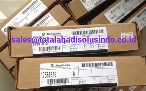 Allen Bradley Plc Programmable Logic Controller 1756 Ib16 Total