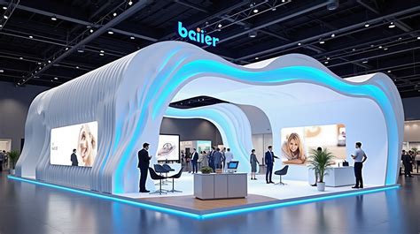 Medical Exhibition Booth Design Generated By Ai Behance