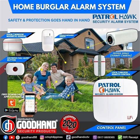 Goodhand 🚨 Stay Safe With Patrol Hawk Smart Home Alarm Systems 🚨 At Goodhand Security