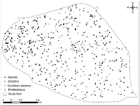 Random Spatial Distribution Of Validation Samples Download