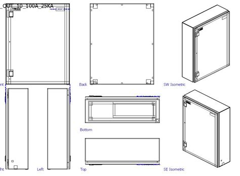 Typical Abb Smdb Panel Incomer Up To 160a Outgoing 10x Up To 100a 25ka