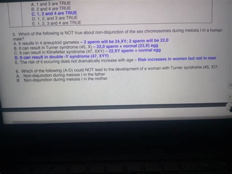 Solved Which Of The Following Is NOT True About Chegg Com