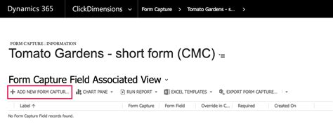 Mapping Form Capture Fields Clickdimensions Support