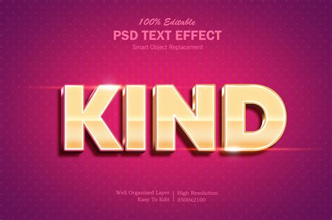 3d Rich Gradient Text Effect Photoshop Graphic By Goldani412 · Creative Fabrica