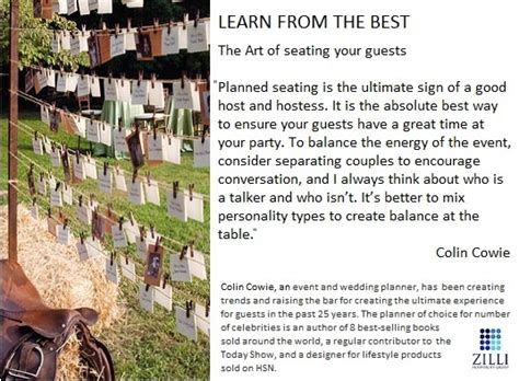 Tips For Creating A Perfect Seating Chart