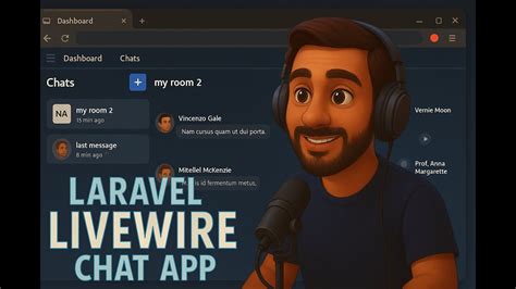 laravel livewire chat app youtube