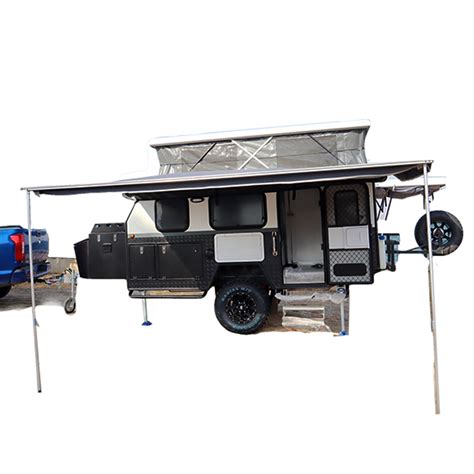 2023 Allroad New Design Hybrid Caravan Travel Trailer 13ft Pop Top