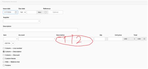 Multiple Line Description For Invoices Manager Forum