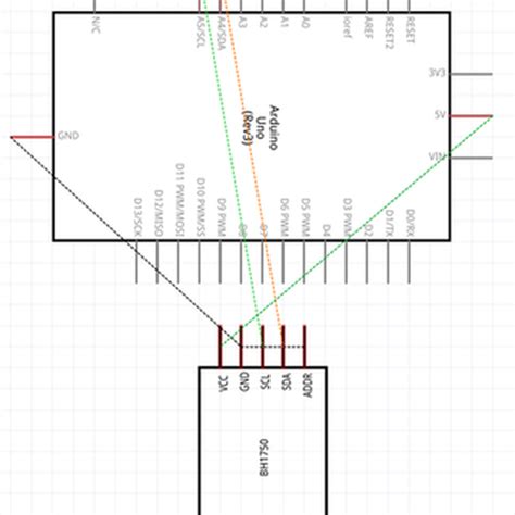 arduino bh1750 light sensor project