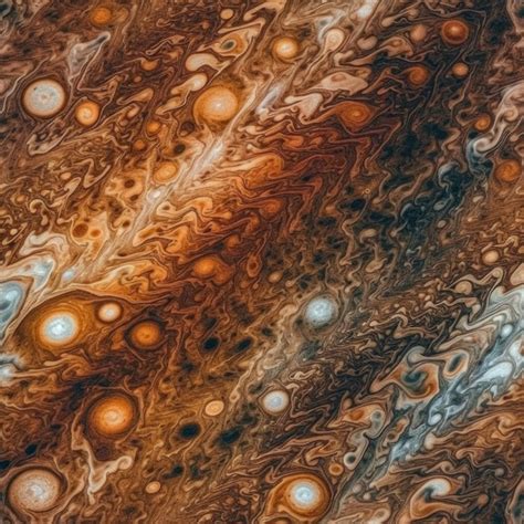 Premium Photo Jupiter Surface Seamless Texture Planet Gas Giant Atmospheric Storms Swirling