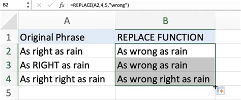 SUBSTITUTE Function Replace Characters In Excel MyExcelOnline