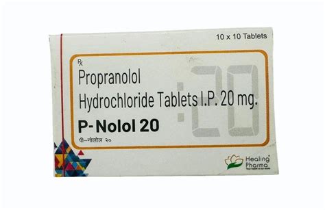 Propranolol Hydrochloride Tablet At ₹ 56 Stripe प्रोप्रानोलोल हाइड्रोक्लोराइड टैबलेट In Nagpur