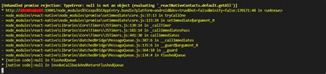 Cant Import Contacts From React Native Contacts Stack Overflow
