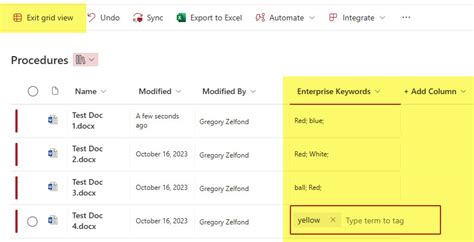 Need Ideas For Metadata Use Enterprise Keywords Sharepoint Maven