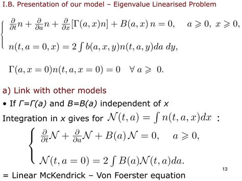 Ppt A Population Model Structured By Age And Molecular Content Of The Cells Powerpoint