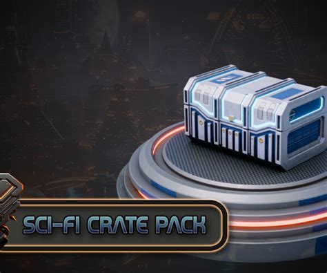 Artstation Blender And Unreal Engine Massive Stylized Sci Fi Crate Pack Game Assets