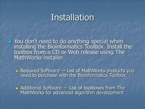 Ppt Bioinformatics Toolbox Powerpoint Presentation Free Download
