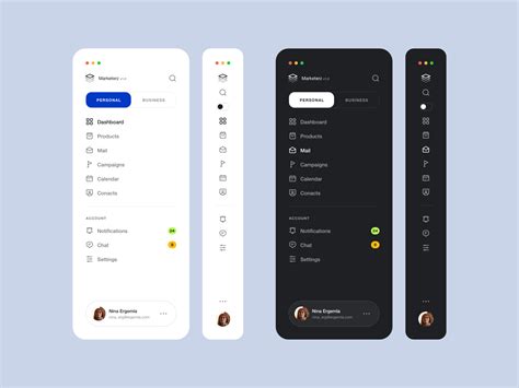 Sidebar Menu UI Tutorial By Nicholas Ergemla For Steelmonk On Dribbble