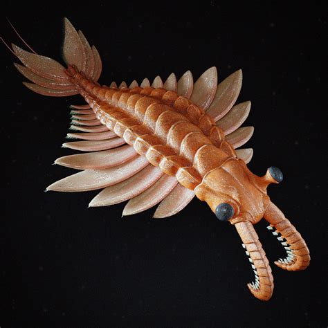 This Funky Critter Is Called Anomalocaris Its An Extinct Arthropod