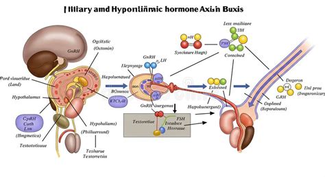 Diagram Illustrates The Hypothalamic Pituitary Gonadal Hpg Axis In Males Includes Stock