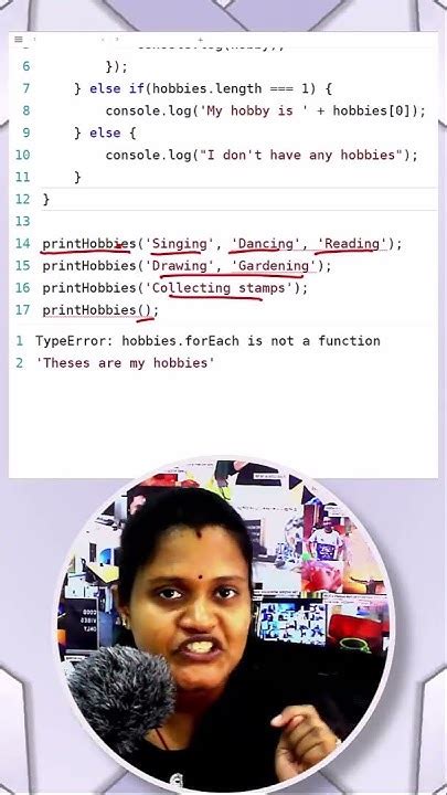 Rest Operator Javascript Learn In Tamil Lit Youtube