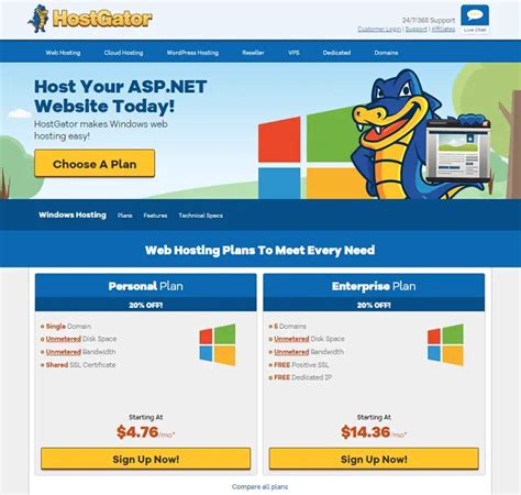 HostGator Windows Hosting Review Real Uptime Records Speed Test Result ReviewPlan