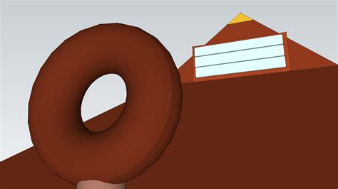 donut pyramid 3d warehouse