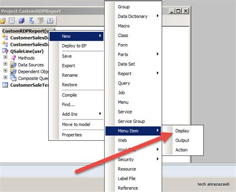 Rdp Or Business Logic Based Ssrs Reports In Dynamics Ax 2012 R3