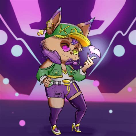 Art I Made A Kda Teemo Drawing Rleagueoflegends
