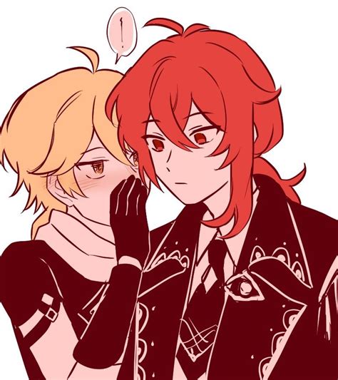 Diluc X Aether Personaggi