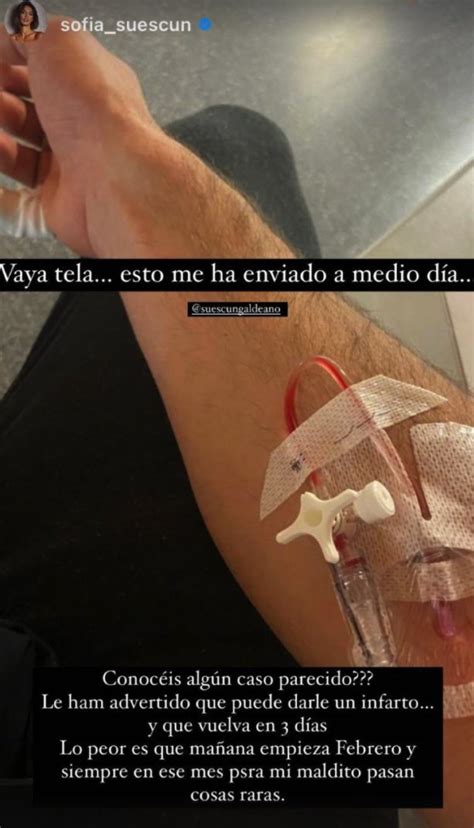 Sof A Suescun Alarma Su Hermano Casi La Palma Ingresado Con Un Dedo