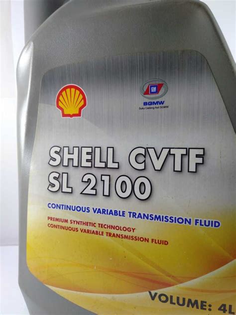 Jual Oli Transmisi Shell Cvtf Cvt Sl2100 Sgmw Synthetic 4l Di Seller Belabeli Belabeli