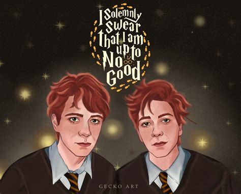 Fred And George Weasley Fan Art