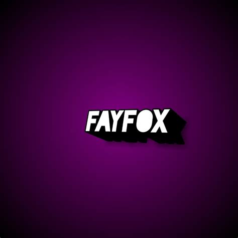 Fayfox Youtube