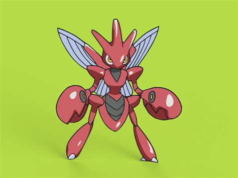 Scizor Wall Art By Sitsero Makerworld